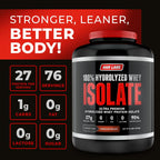 Premium chocolate whey protein powder