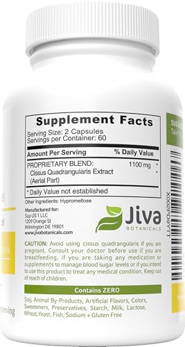 premium cissus quadrangularis health benefits