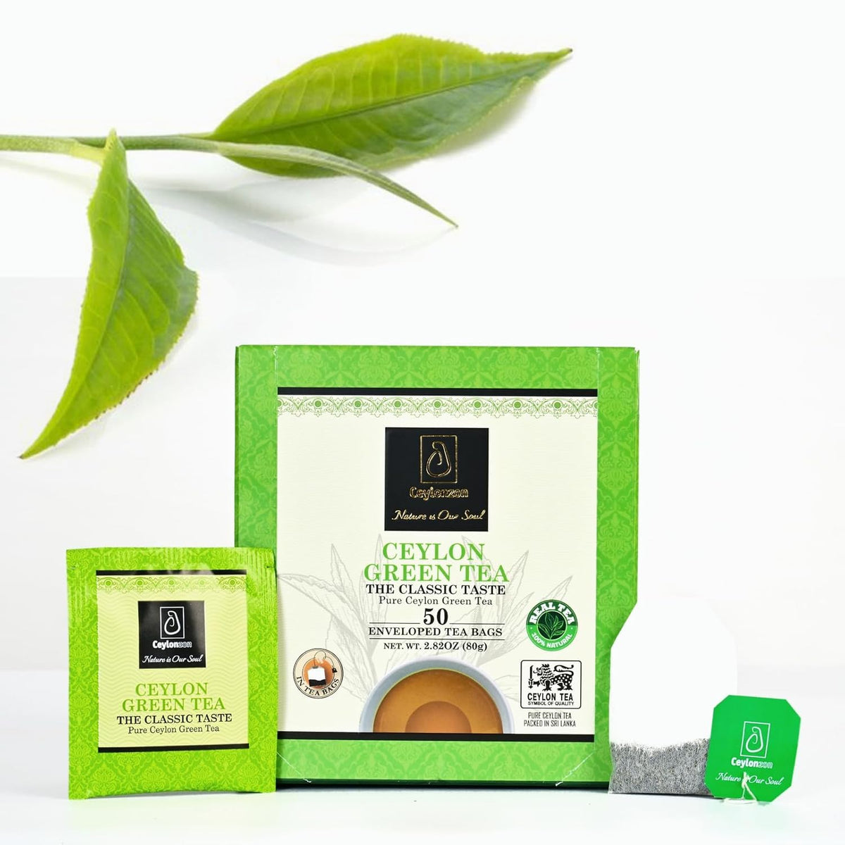 Premium classic green tea flavour