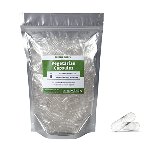 Premium clear vegetarian capsules for DIY