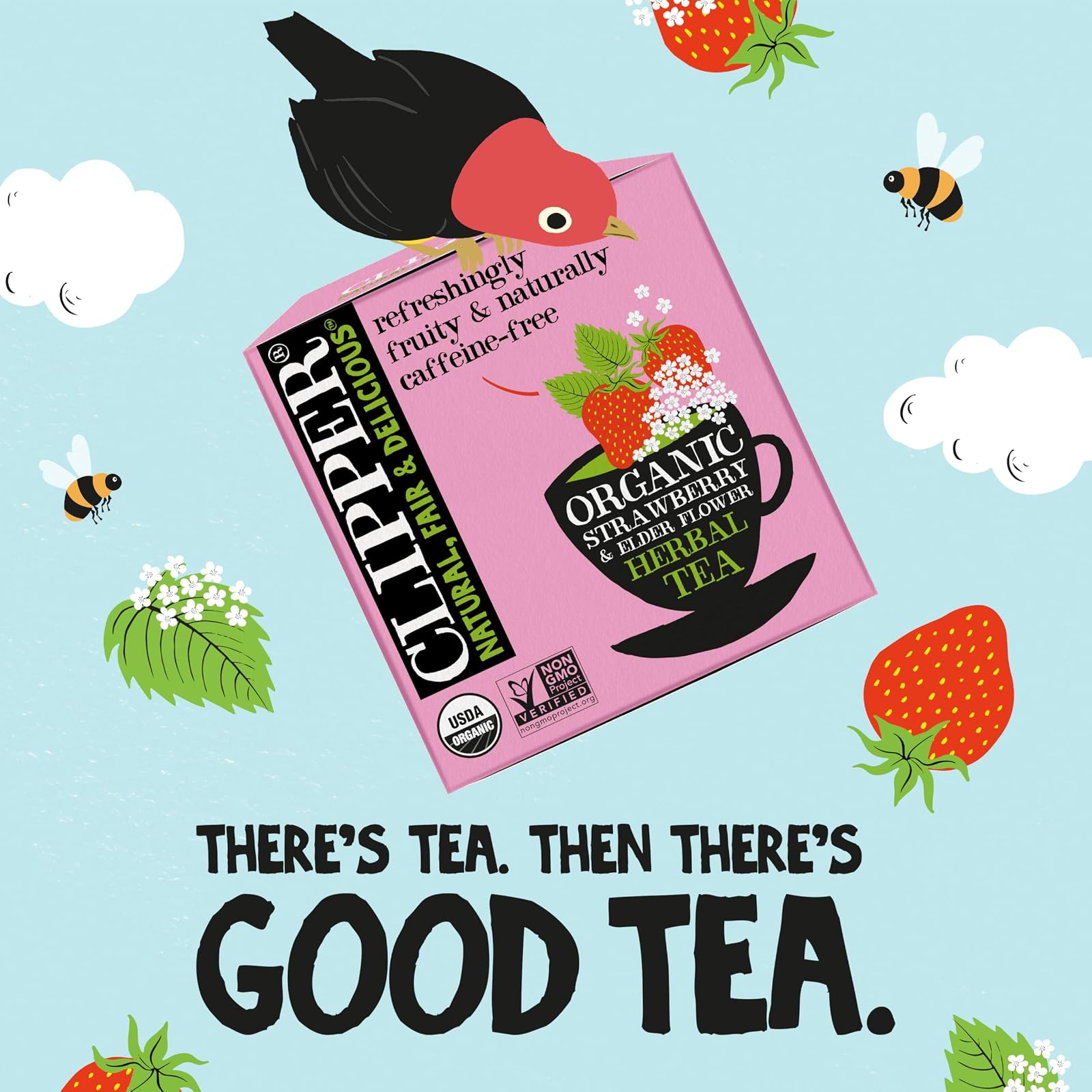 premium Clipper herbal tea selection