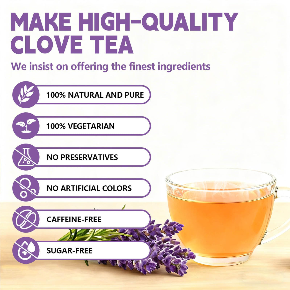 premium clove tea for relaxation