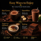 Premium cocoa powder for sports nutrition