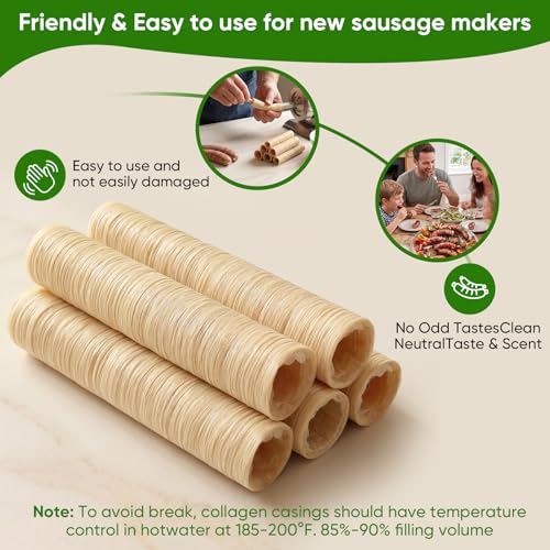 premium collagen casings for recipes