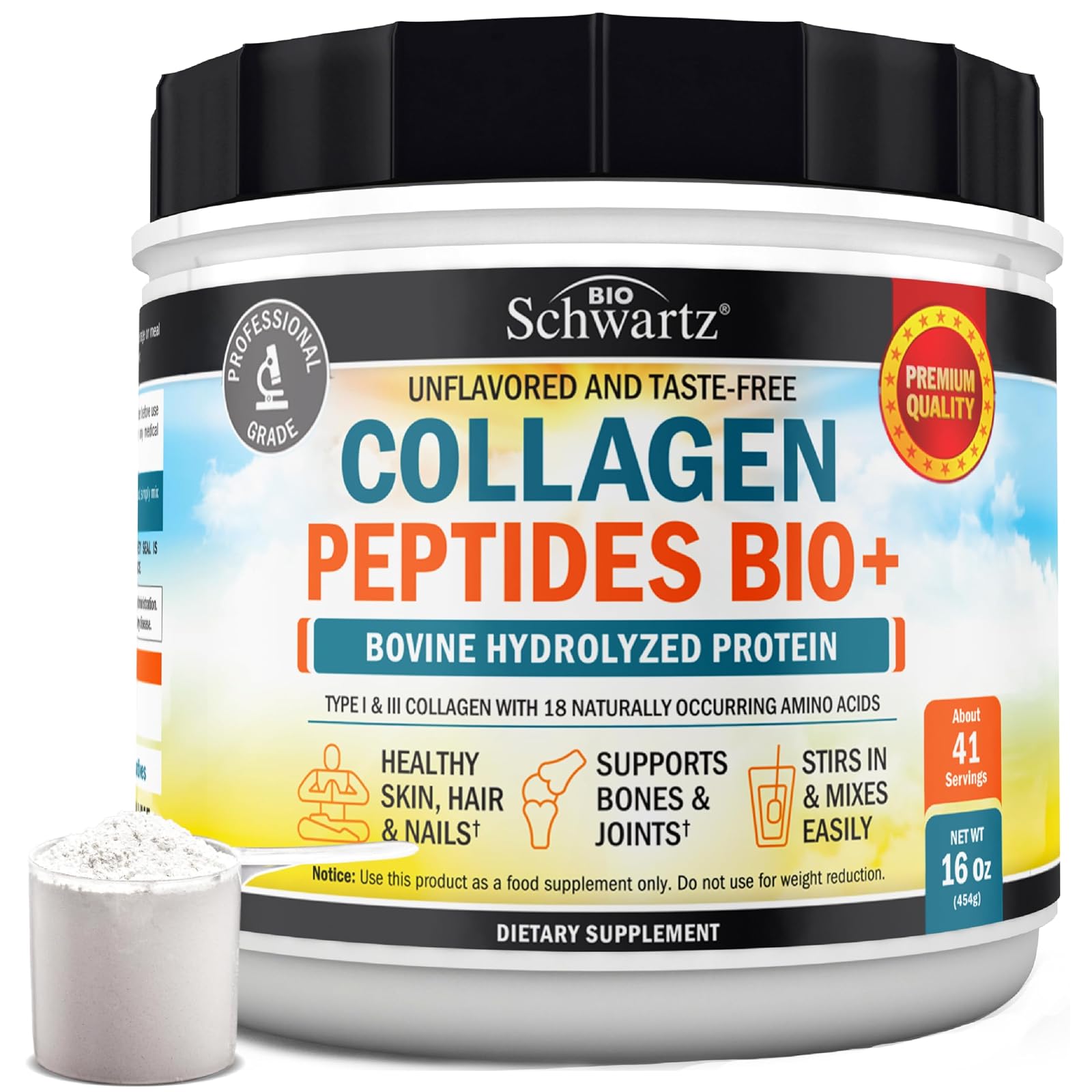 premium collagen peptides powder