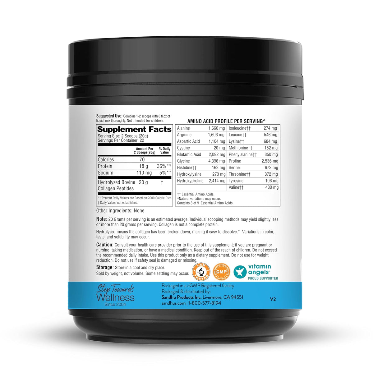 Premium collagen powder for skin health