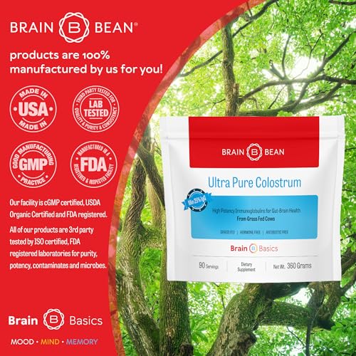 Premium colostrum for daily vitamin boost