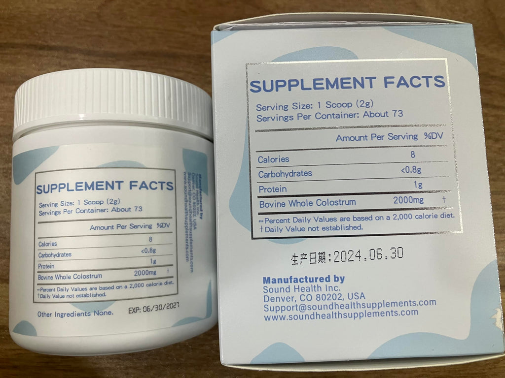 premium colostrum for digestive wellness