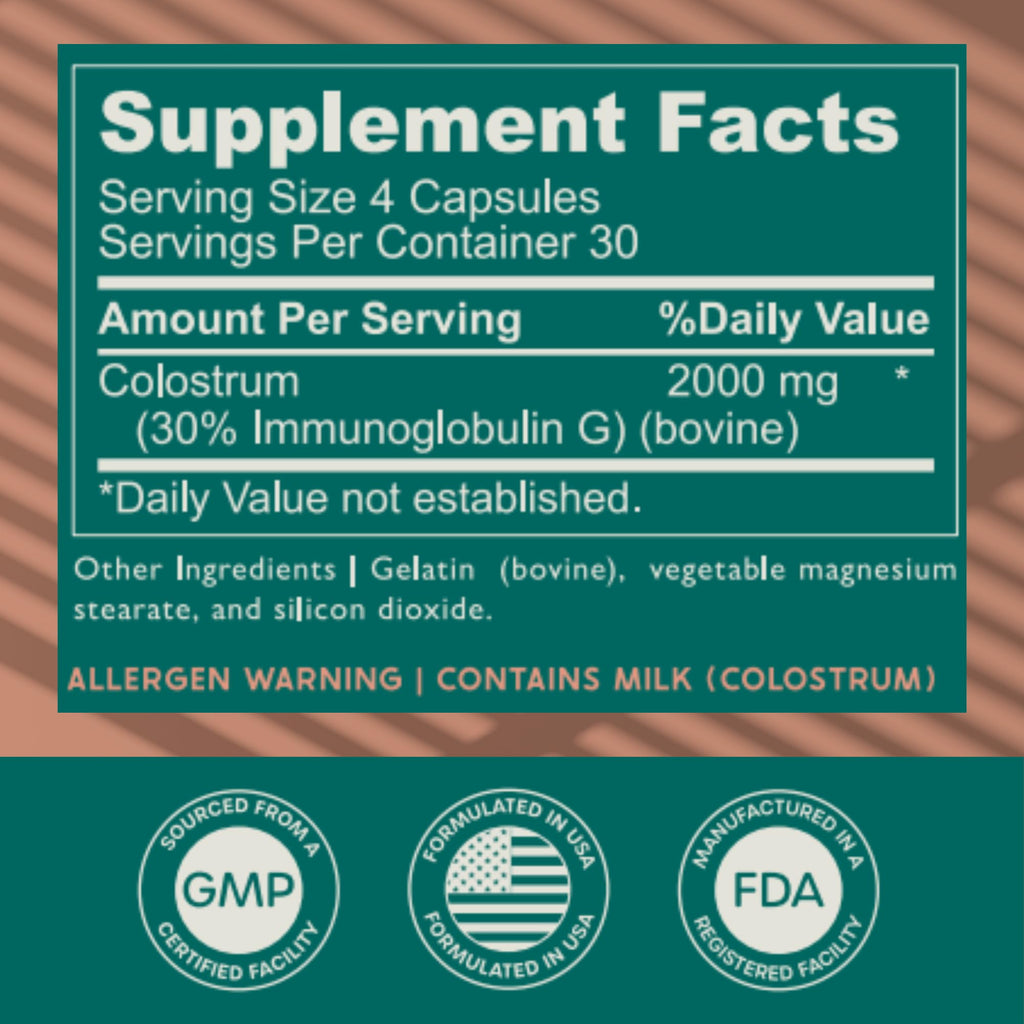 premium colostrum for health