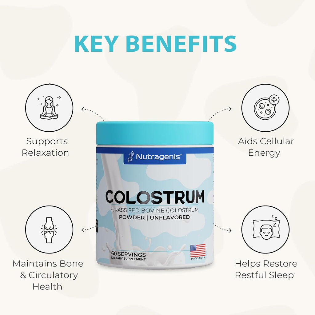 Premium colostrum for muscle recovery