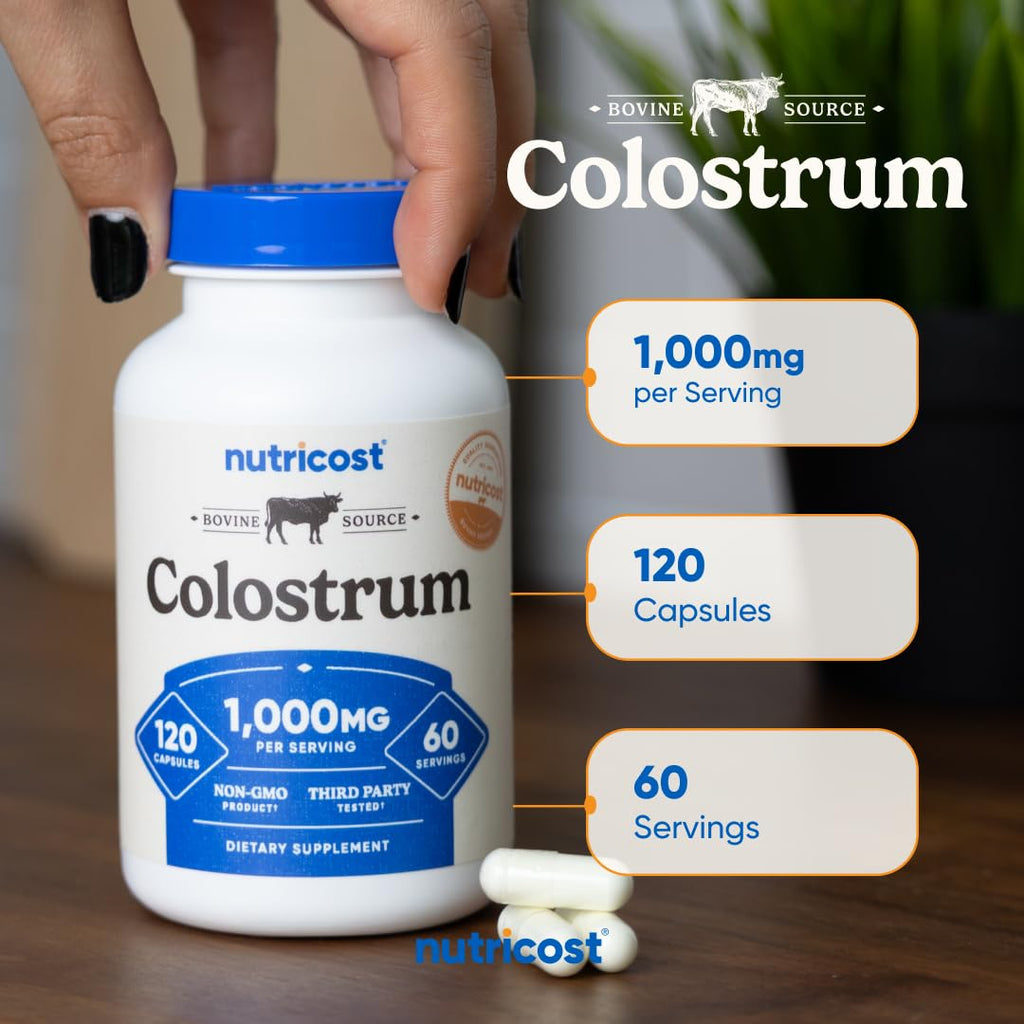 premium colostrum for muscle support