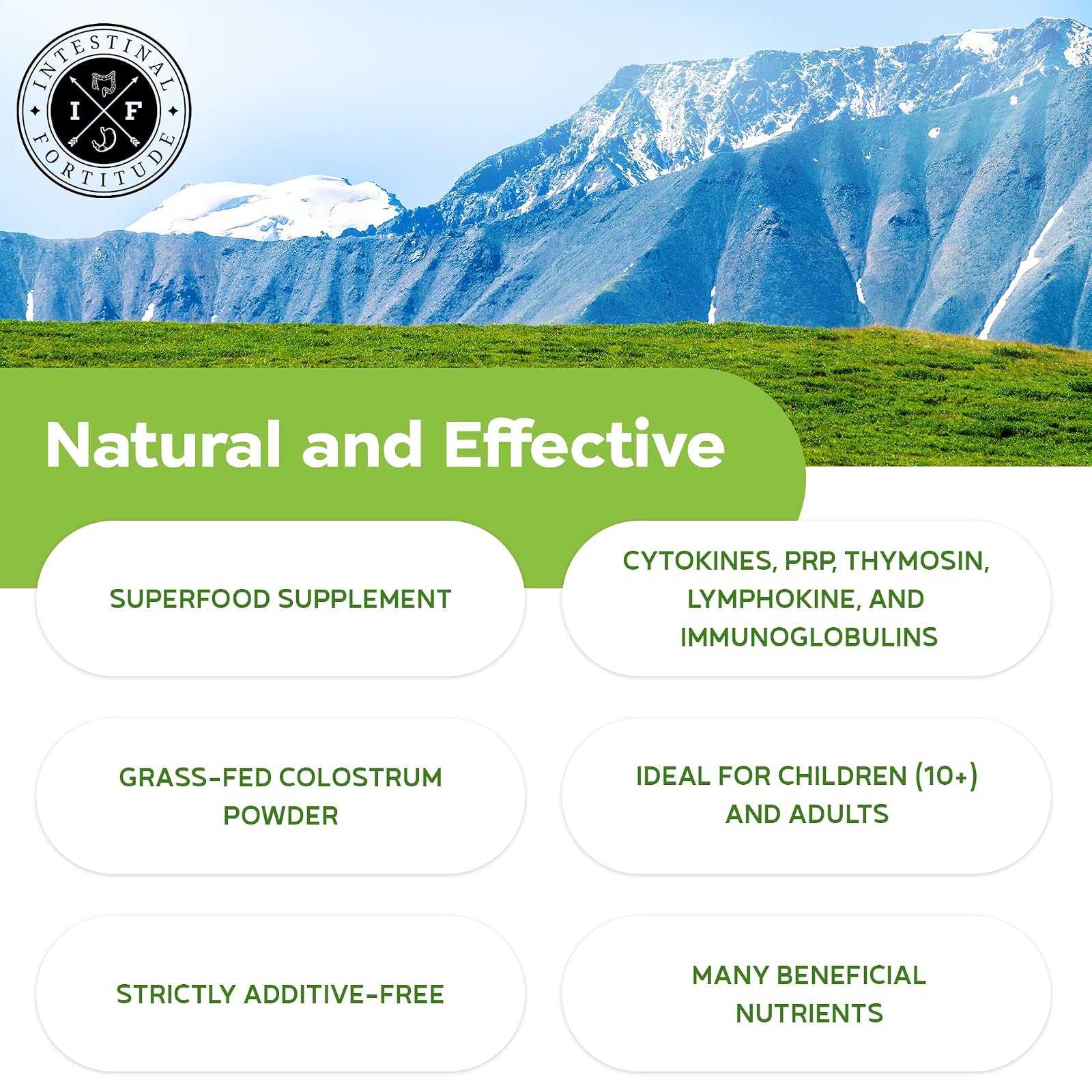 premium colostrum powder for seniors