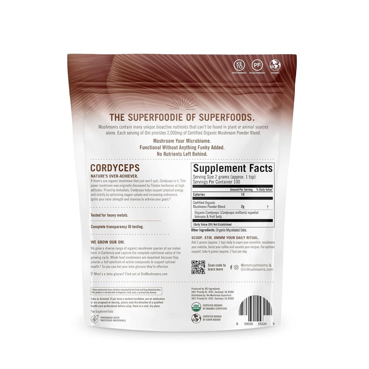 premium cordyceps for overall vitality