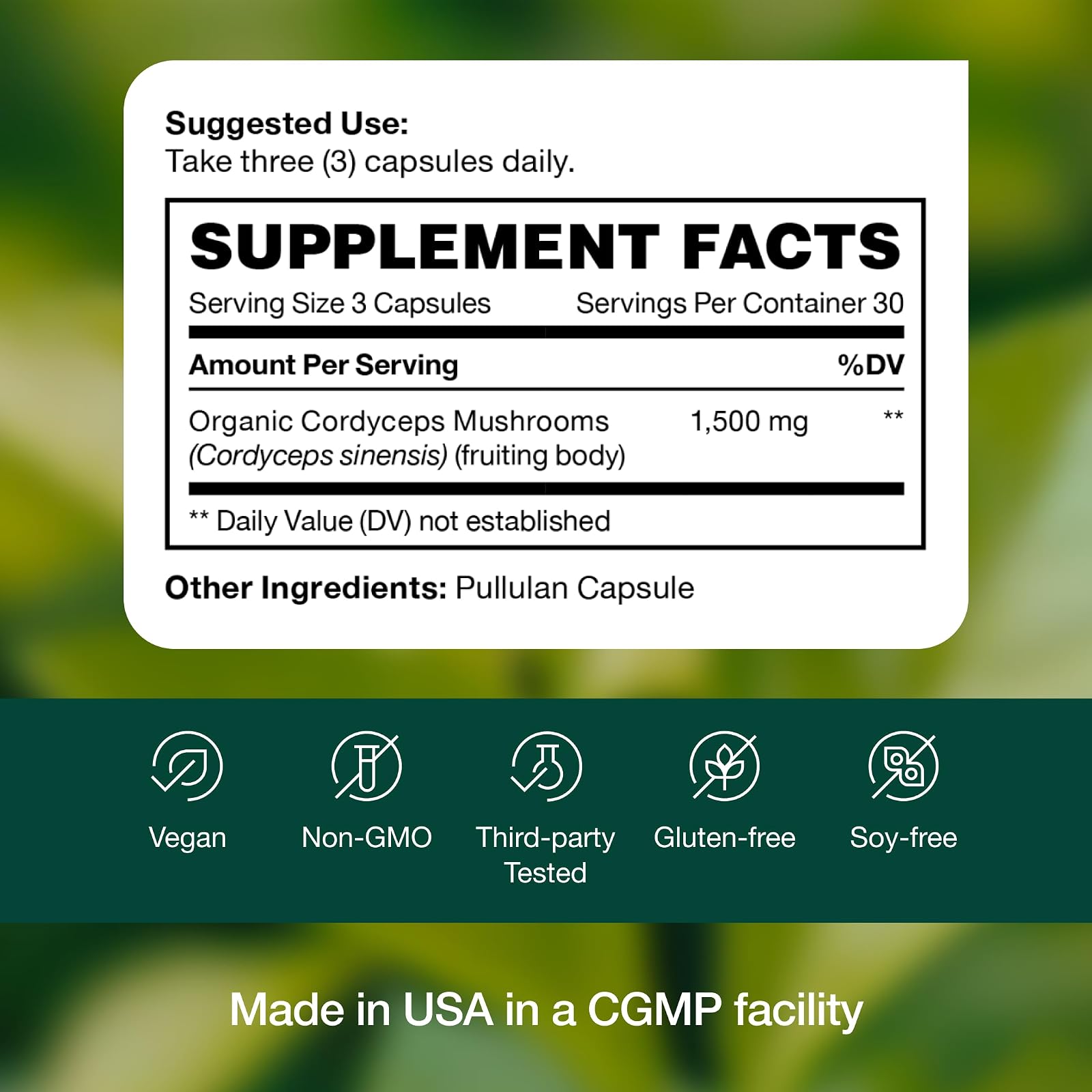 premium cordyceps for overall wellness