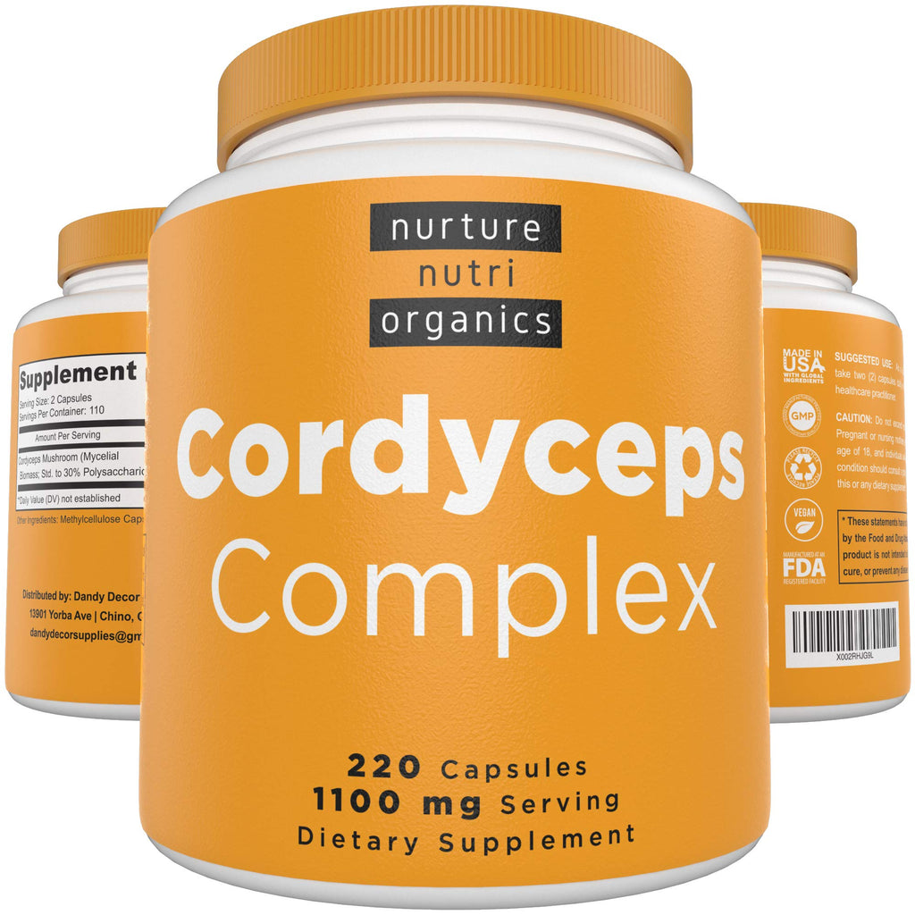 premium cordyceps mushroom supplement