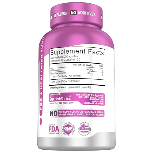 premium cranberry capsules for women