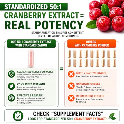 premium cranberry extract for vitality