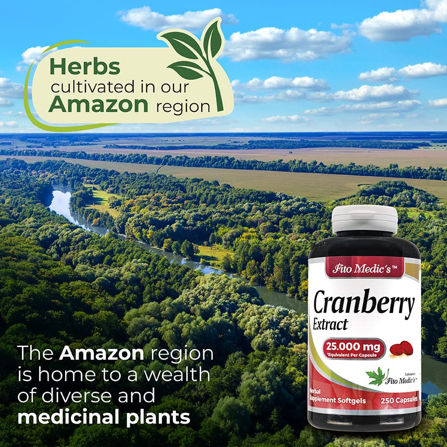 Premium cranberry supplement for vitality