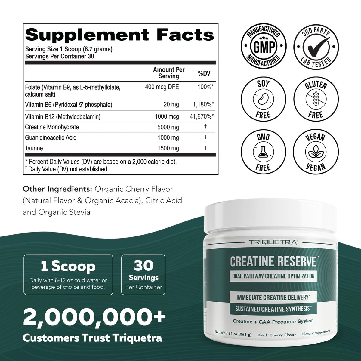 Premium creatine for athletes and bodybuilders