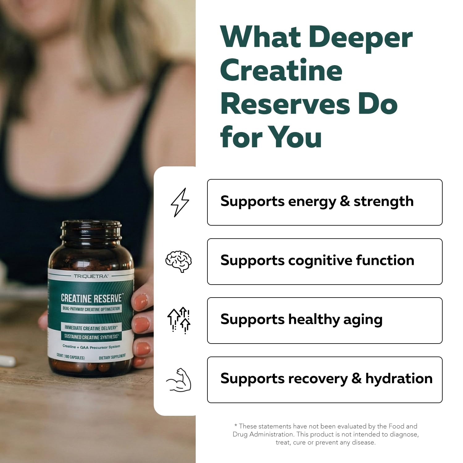 Premium creatine for strength training