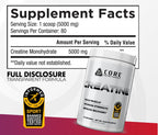 premium creatine monohydrate supplement