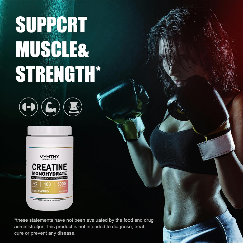 Premium creatine powder for athletes