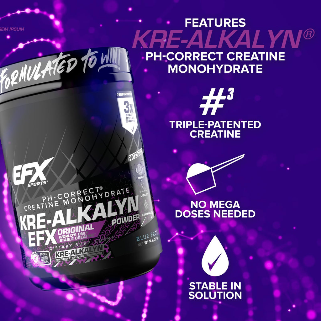 premium creatine supplement EFX Sports