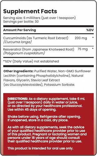 premium curcumin liquid formula