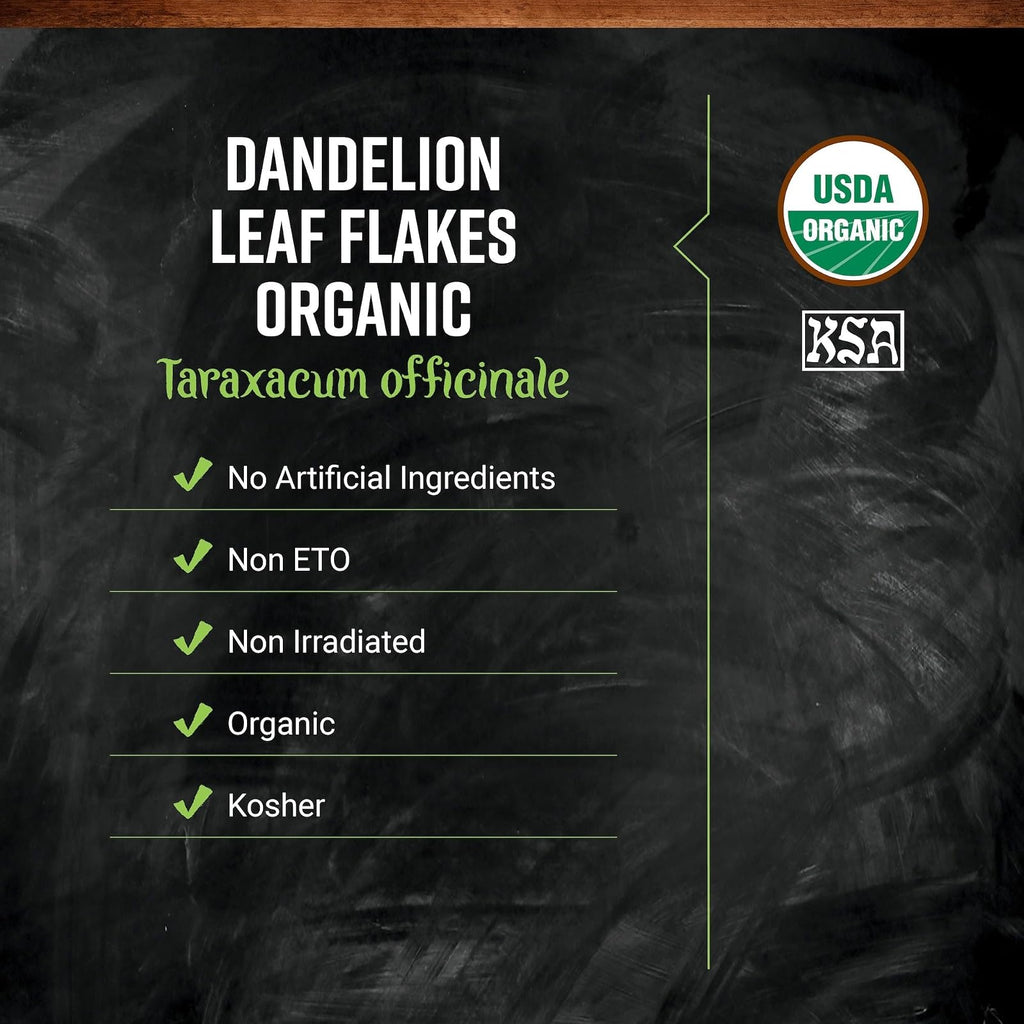 premium dandelion leaf herbal supplement