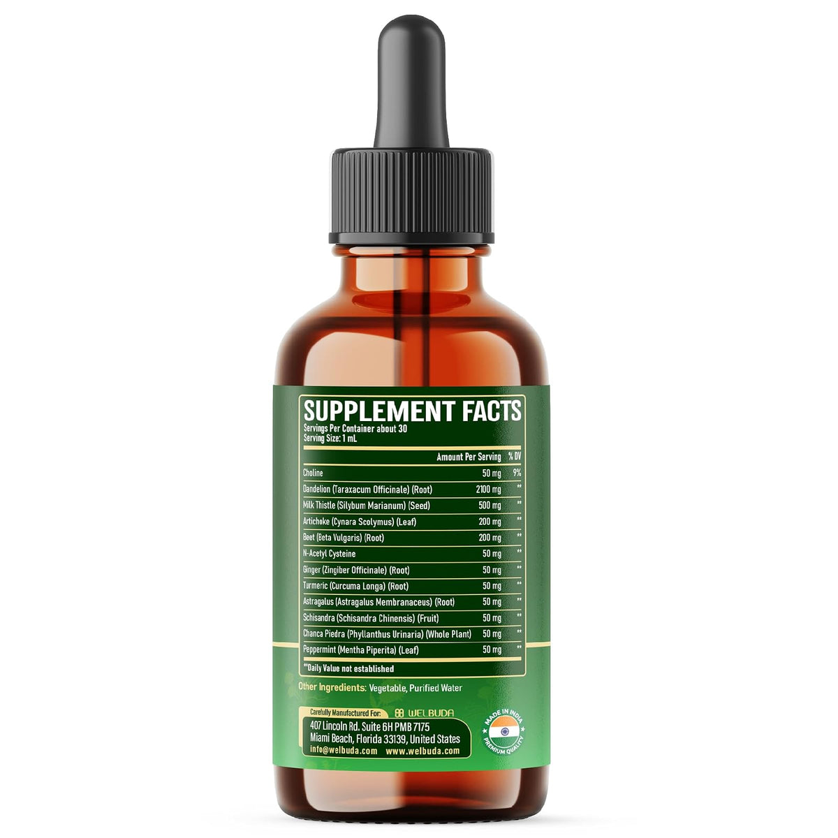 premium dandelion root extract formula