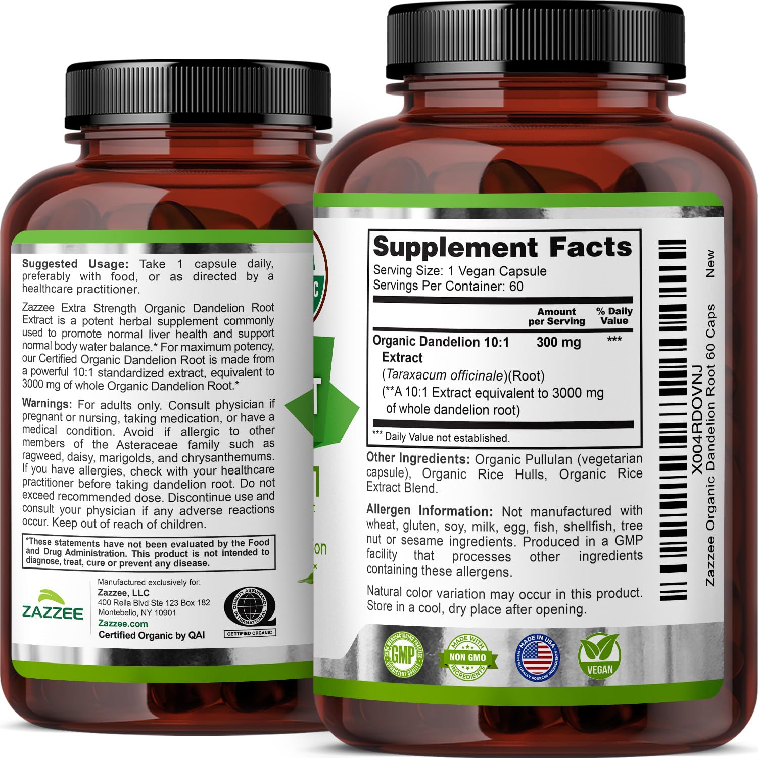 premium dandelion root for digestion