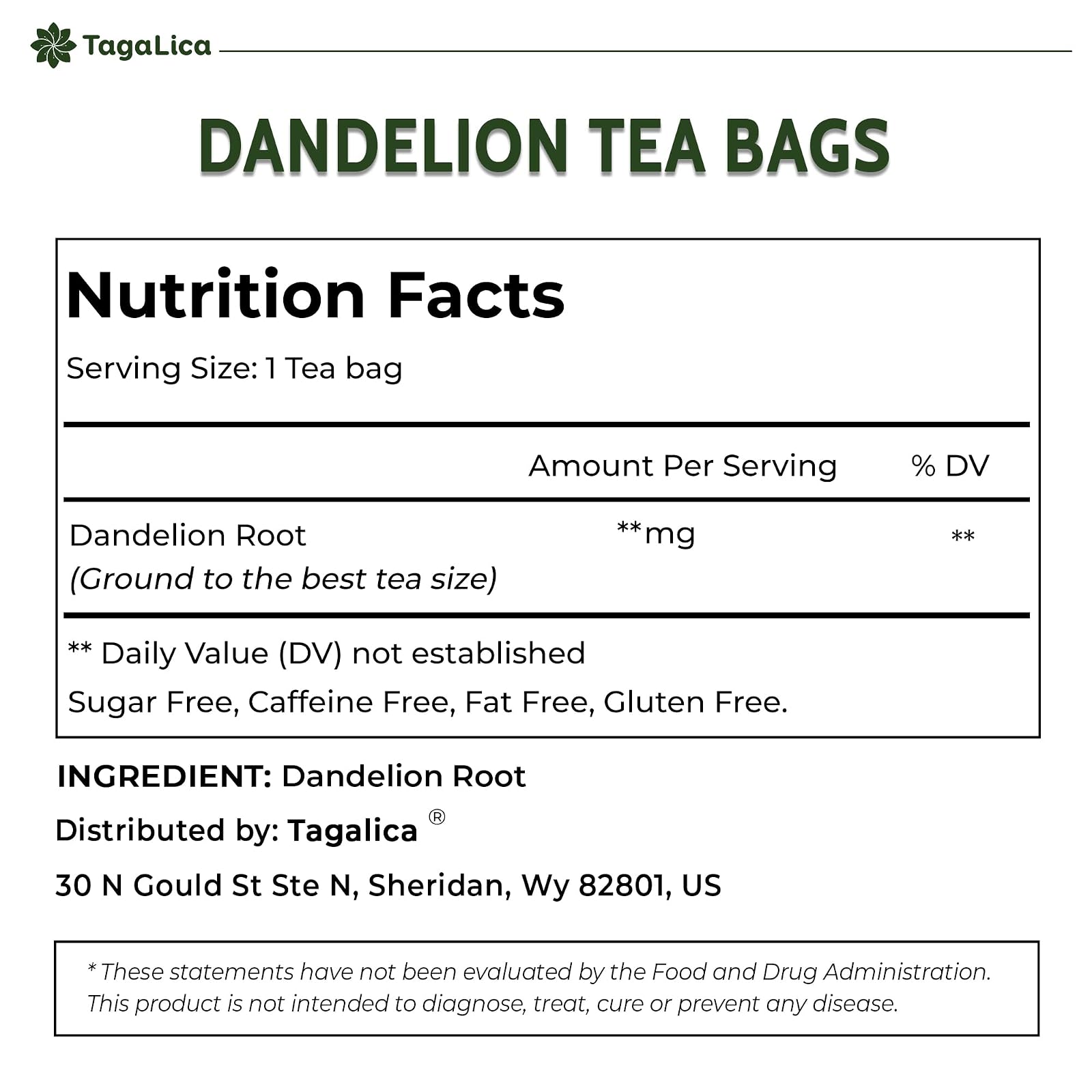 premium dandelion tea for health enthusiasts