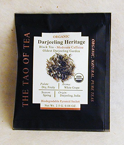 premium Darjeeling tea pyramid bags