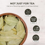 premium dried bay leaves tea