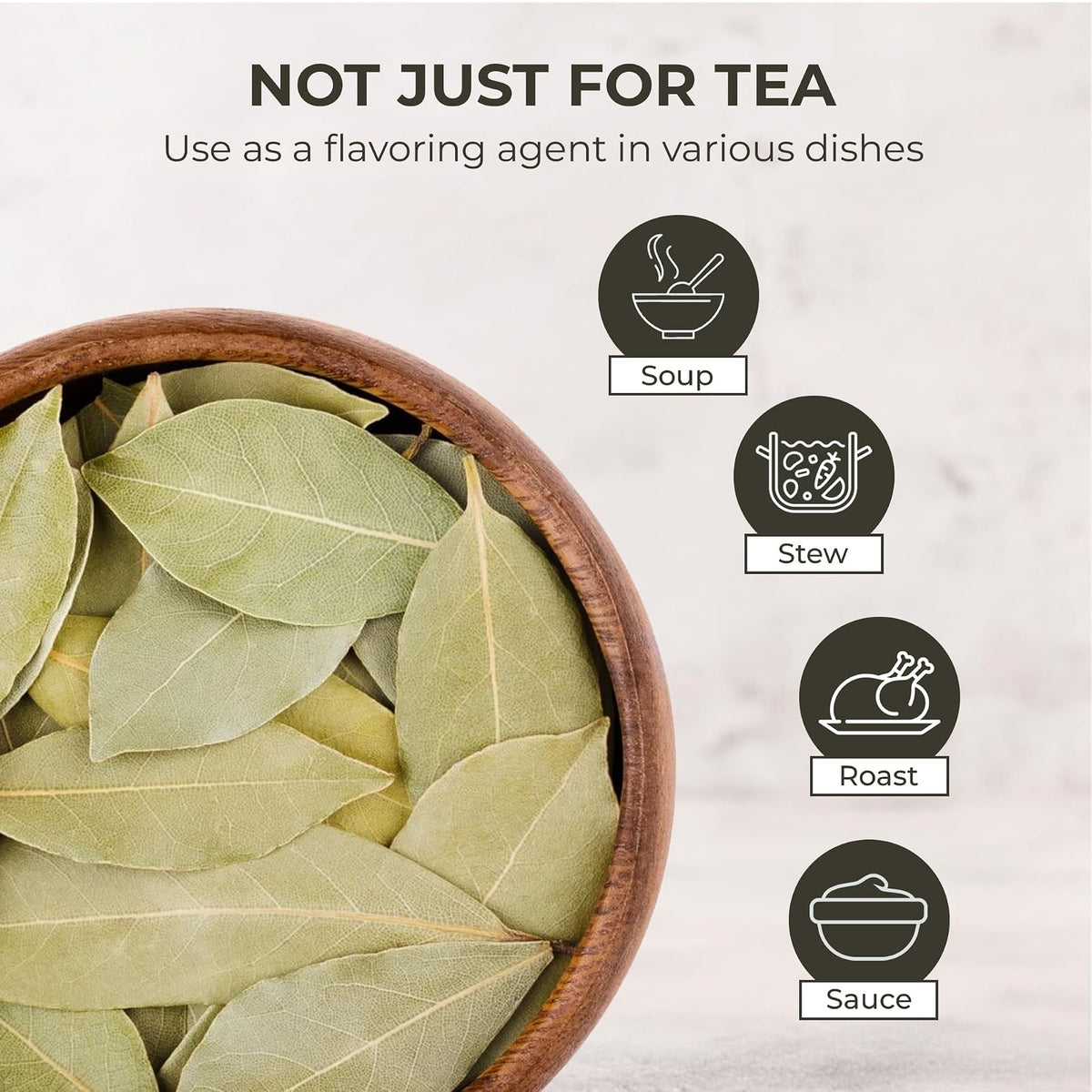 premium dried bay leaves tea