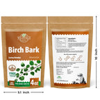 premium dried birch bark tea