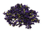 premium dried blue mallow flowers
