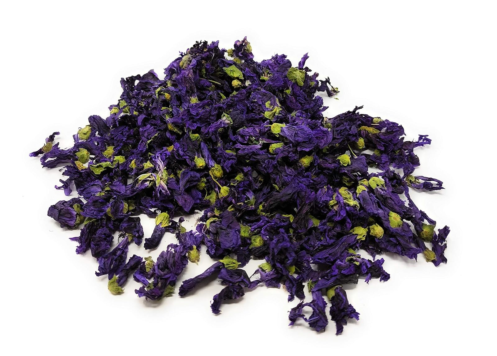 premium dried blue mallow flowers