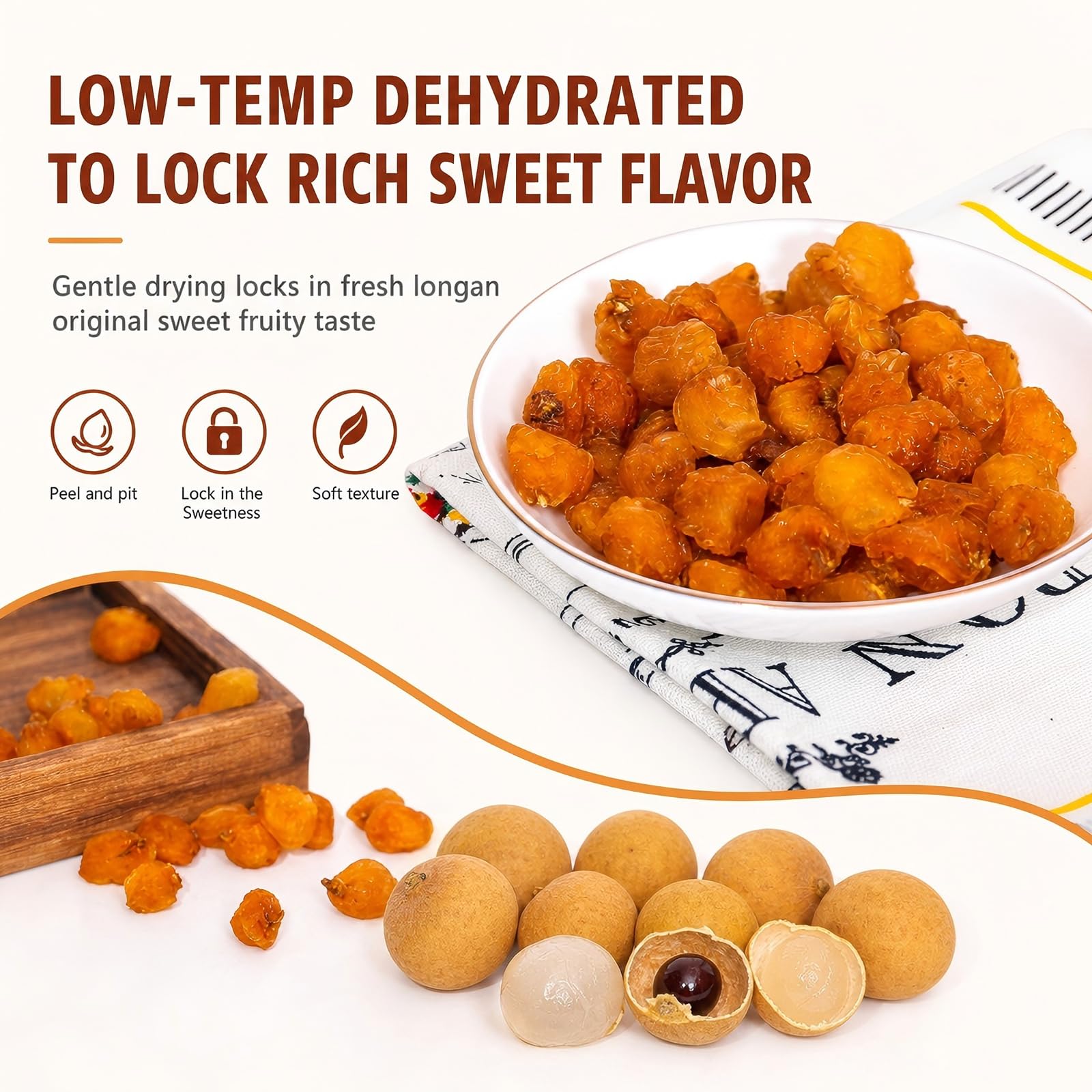 premium dried longan fruit