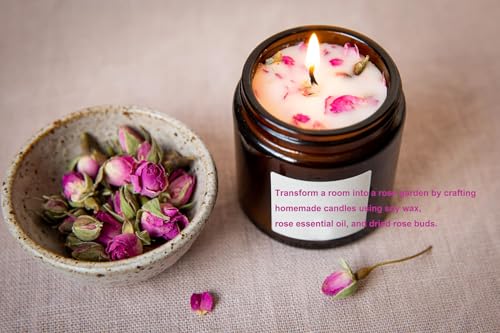 premium dried rose petals for relaxation