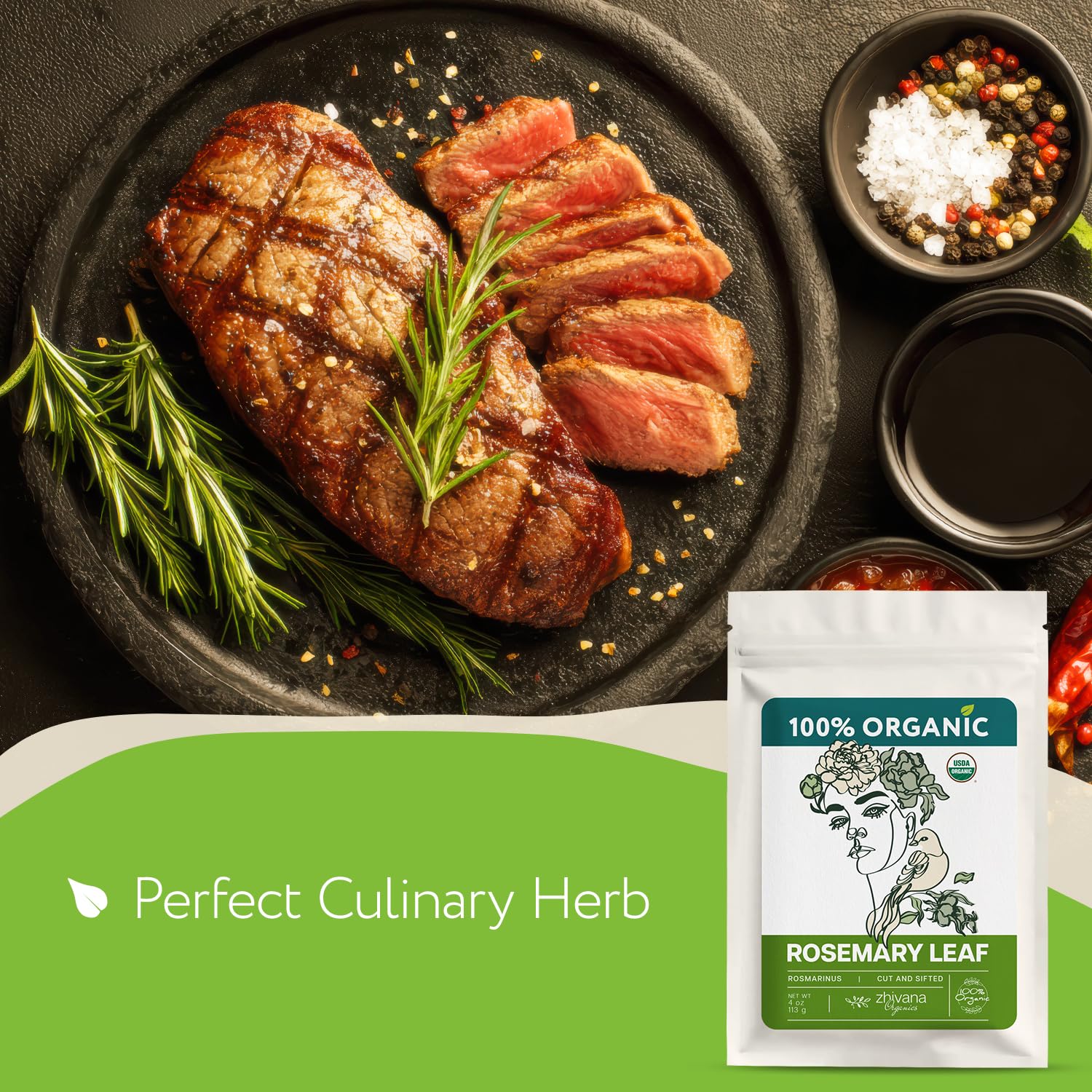 premium dried rosemary for gourmet dishes