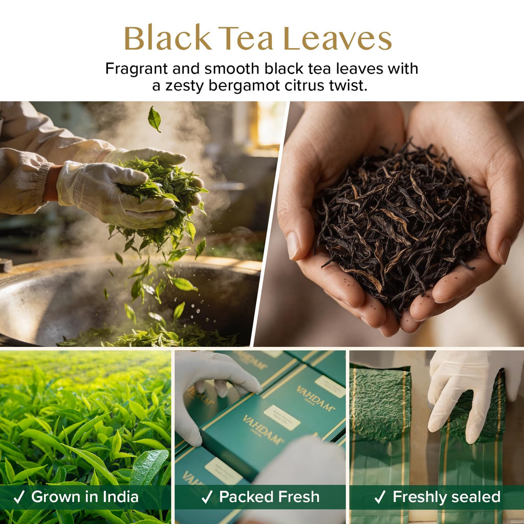 premium Earl Grey herbal tea blend