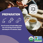 premium Earl Grey tea for brewing