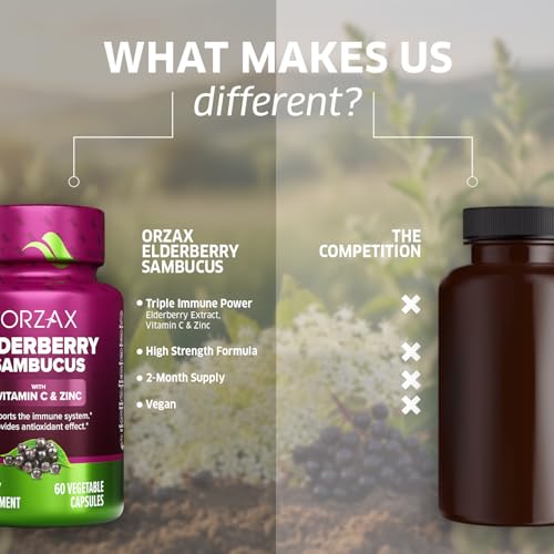 premium elderberry extract in capsules