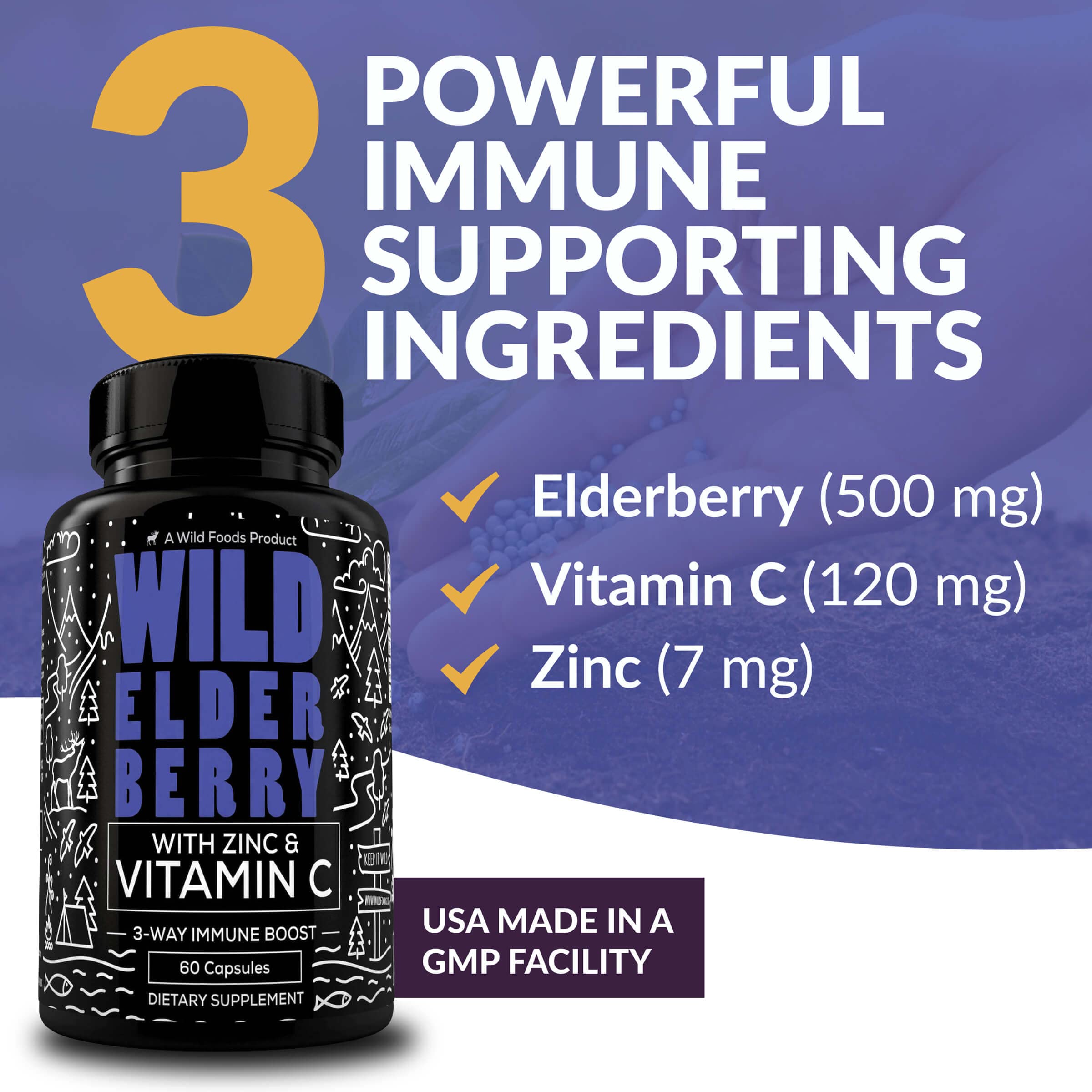premium elderberry for overall health