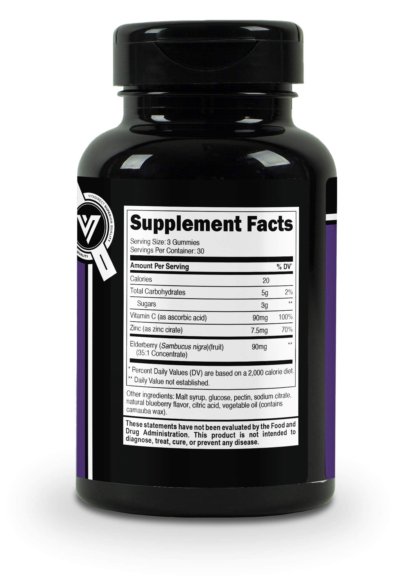 premium elderberry gummies for health