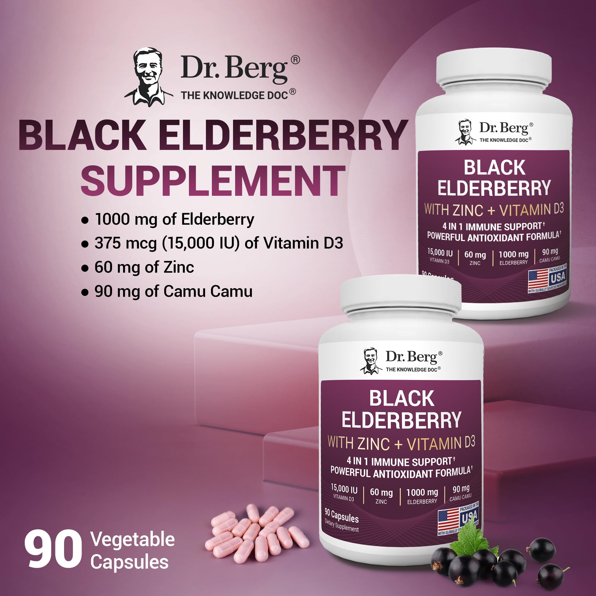 premium elderberry supplement for vitality