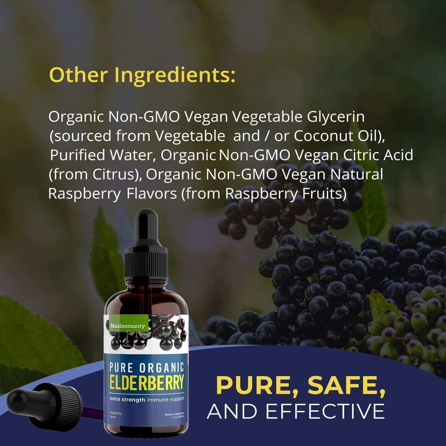 premium elderberry syrup for families