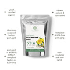 premium elecampane root for soothing herbal tea