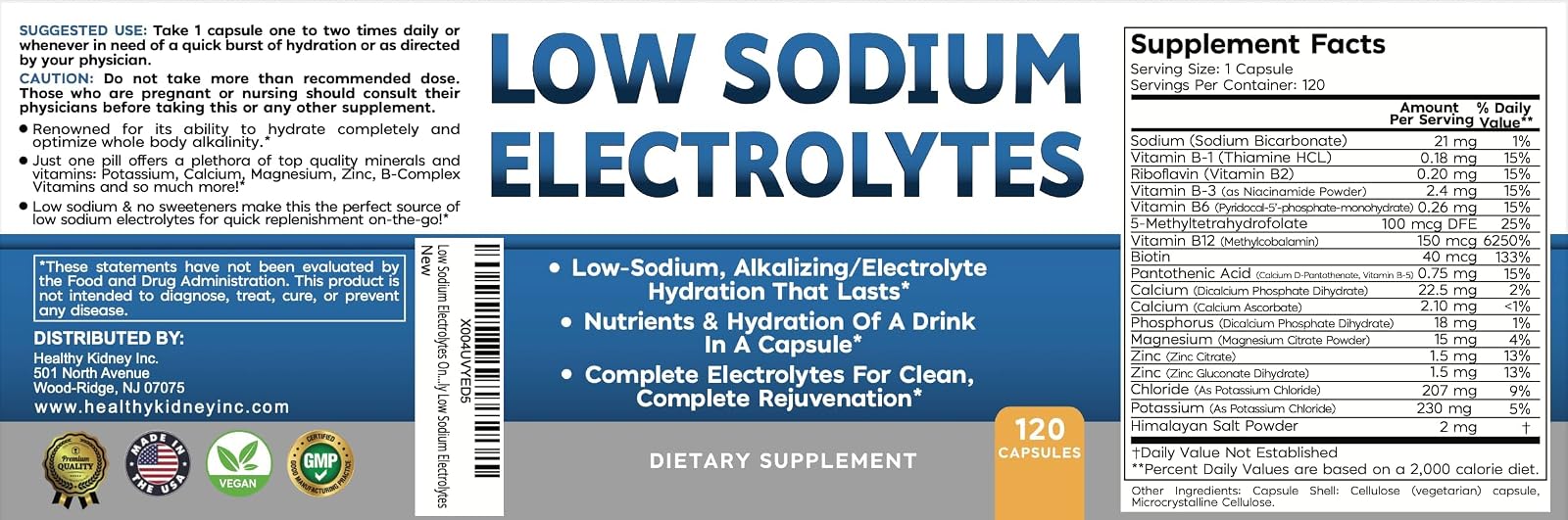 premium electrolyte tablets for hydration